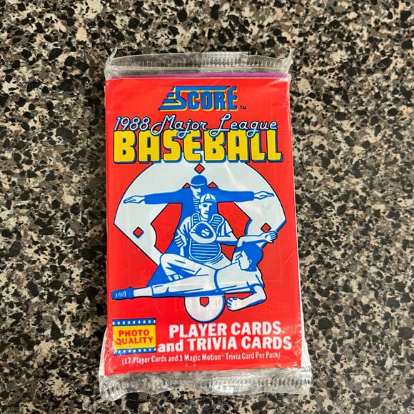 & Other Stories | Toys | 988 Score Baseball Card Pack Lloyd Mosby Blue ...